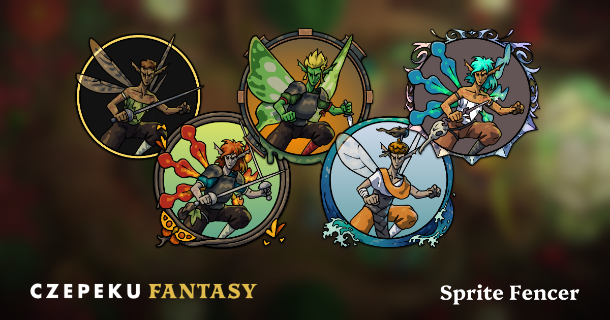 Sprite Fencer Token Builder | Customize and Randomize Czepeku Tokens