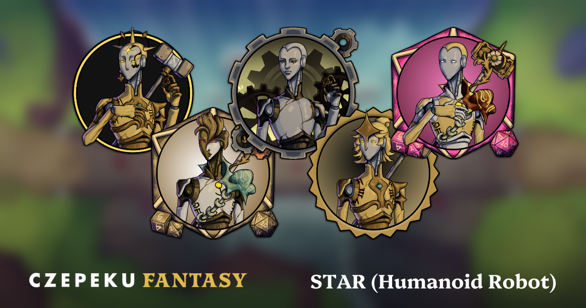 STAR (Humanoid Robot) Token Builder | Customize and Randomize Czepeku ...