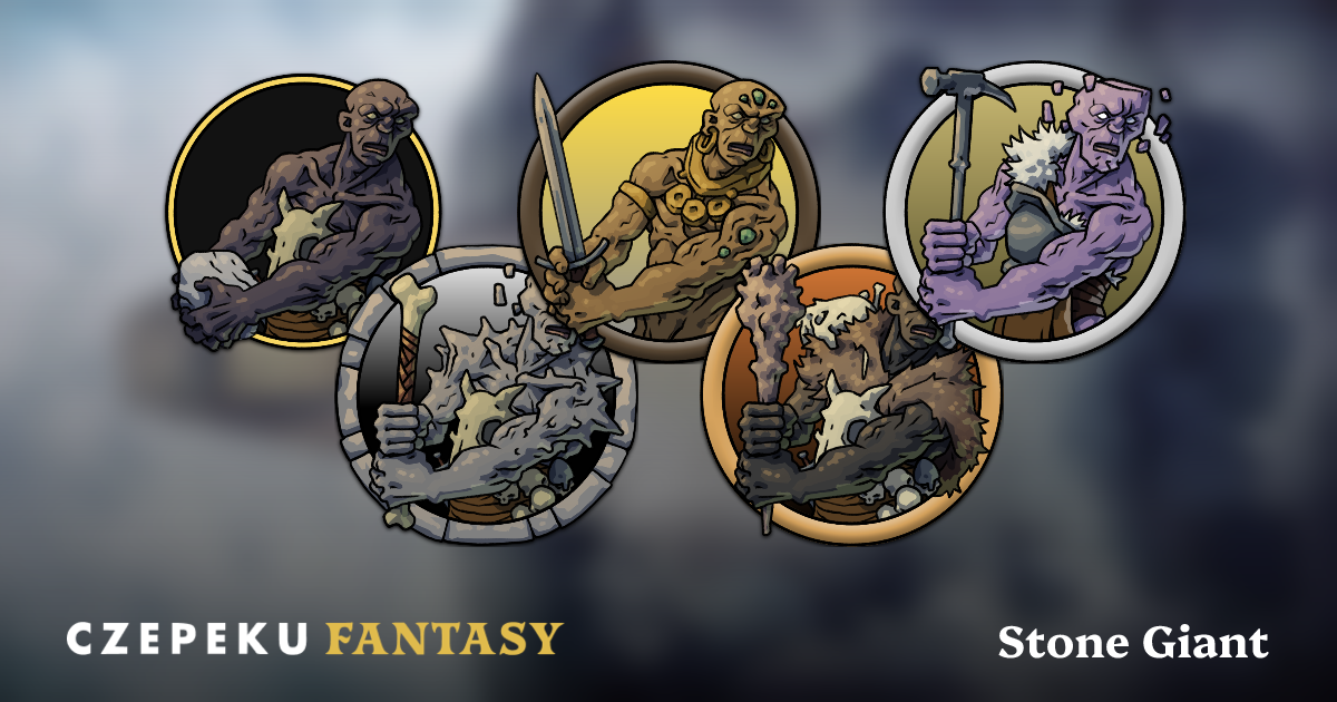 Stone Giant Token Builder | Customize and Randomize Czepeku Tokens