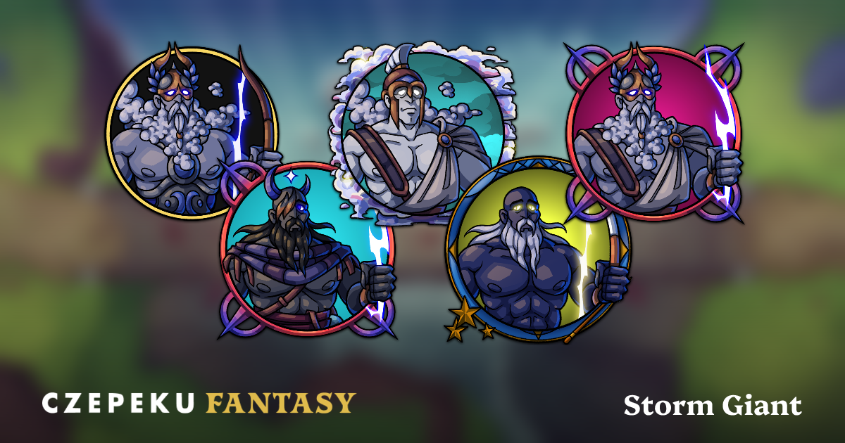 Storm Giant Token Builder | Customize and Randomize Czepeku Tokens