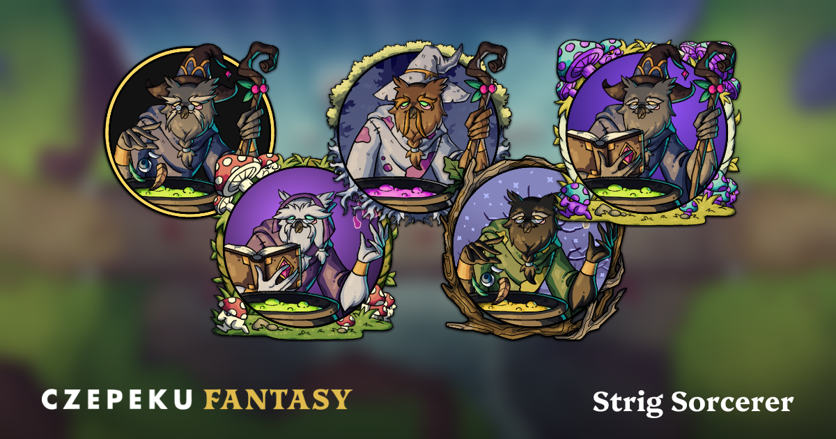 Strig Sorcerer Token Builder | Customize and Randomize Czepeku Tokens
