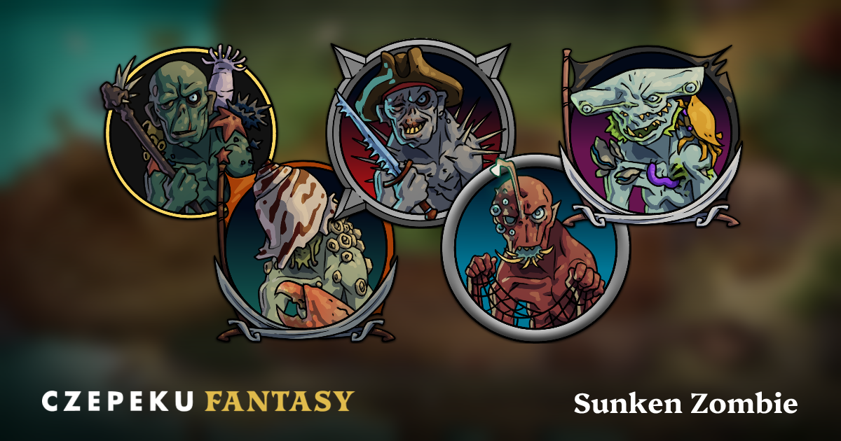 Sunken Zombie Token Builder | Customize and Randomize Czepeku Tokens