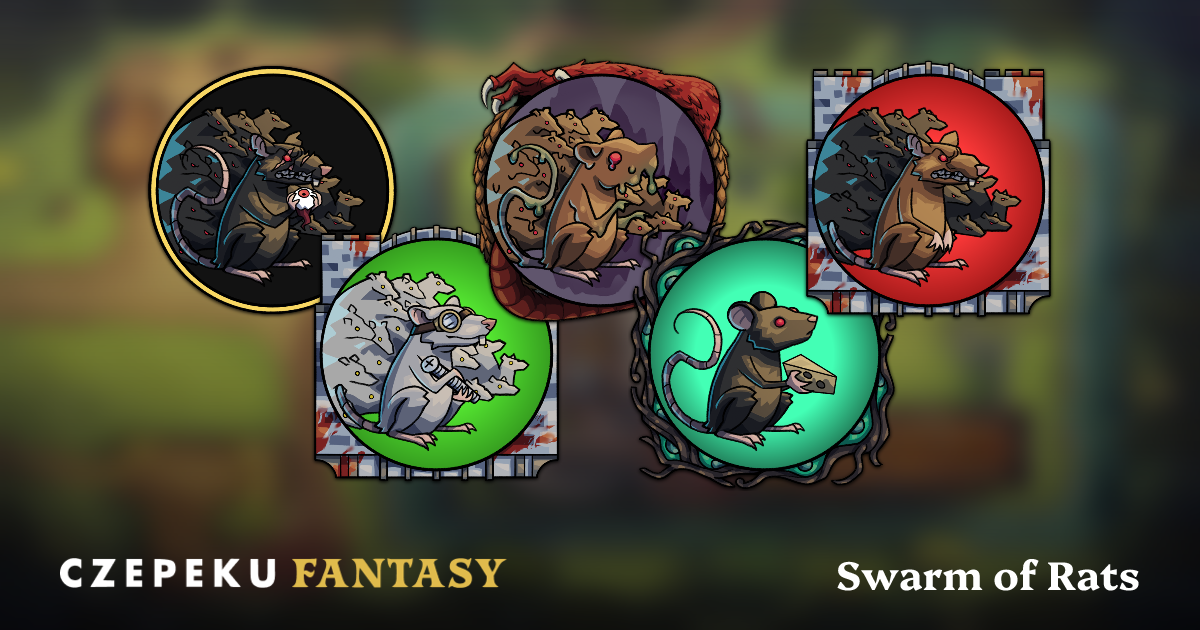 Swarm of Rats Token Builder | Customize and Randomize Czepeku Tokens