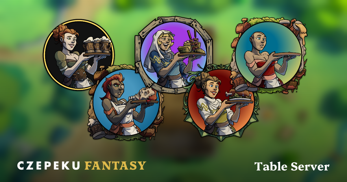 Table Server Token Builder | Customize and Randomize Czepeku Tokens