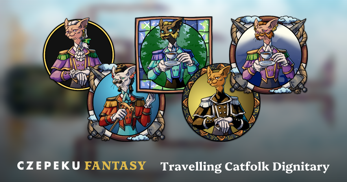 Travelling Catfolk Dignitary Token Builder | Customize and Randomize ...