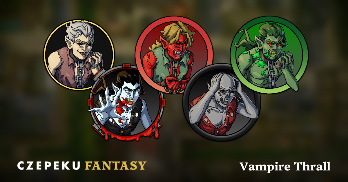 Vampire Thrall Token Builder | Customize and Randomize Czepeku Tokens