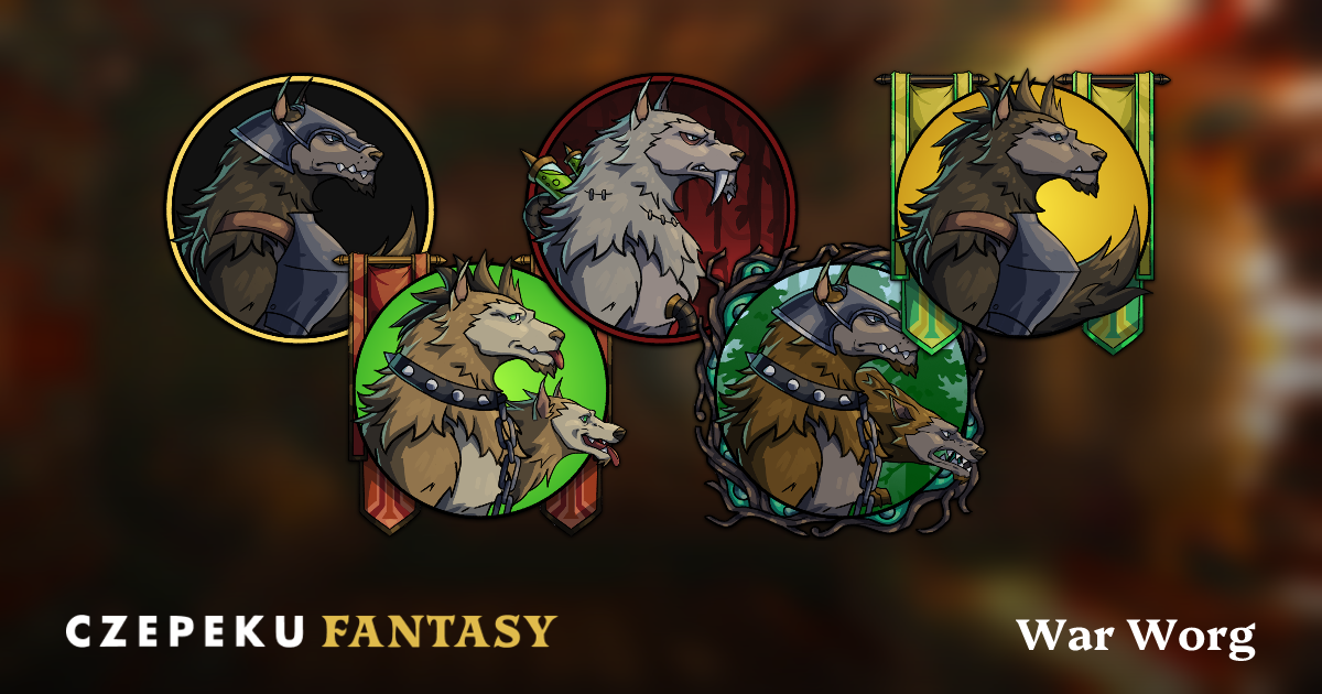 War Worg Token Builder | Customize and Randomize Czepeku Tokens