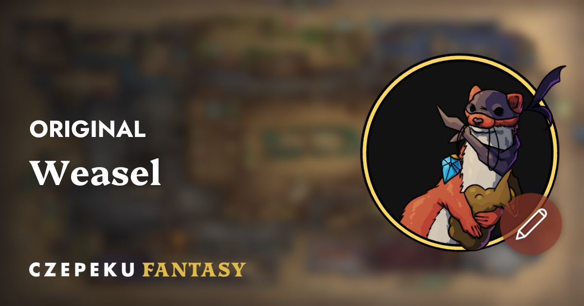 Weasel Token Builder | Customize and Randomize Czepeku Tokens