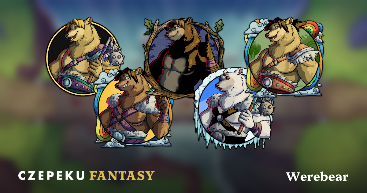 Werebear Token Builder | Customize and Randomize Czepeku Tokens