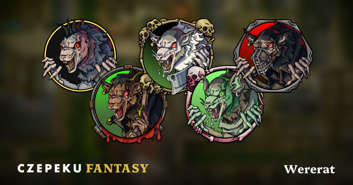 Wererat Token Builder | Customize and Randomize Czepeku Tokens