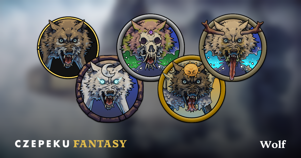 Wolf Token Builder | Customize and Randomize Czepeku Tokens