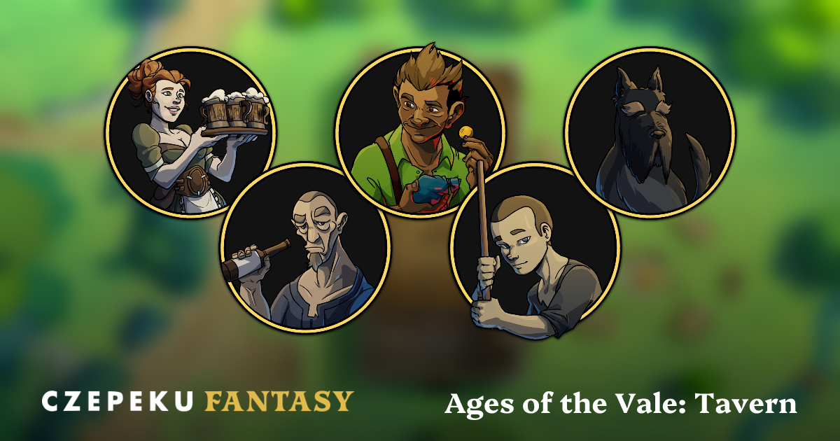 Ages of the Vale: Tavern Token Pack | Hand-Drawn Fantasy RPG Tokens by ...