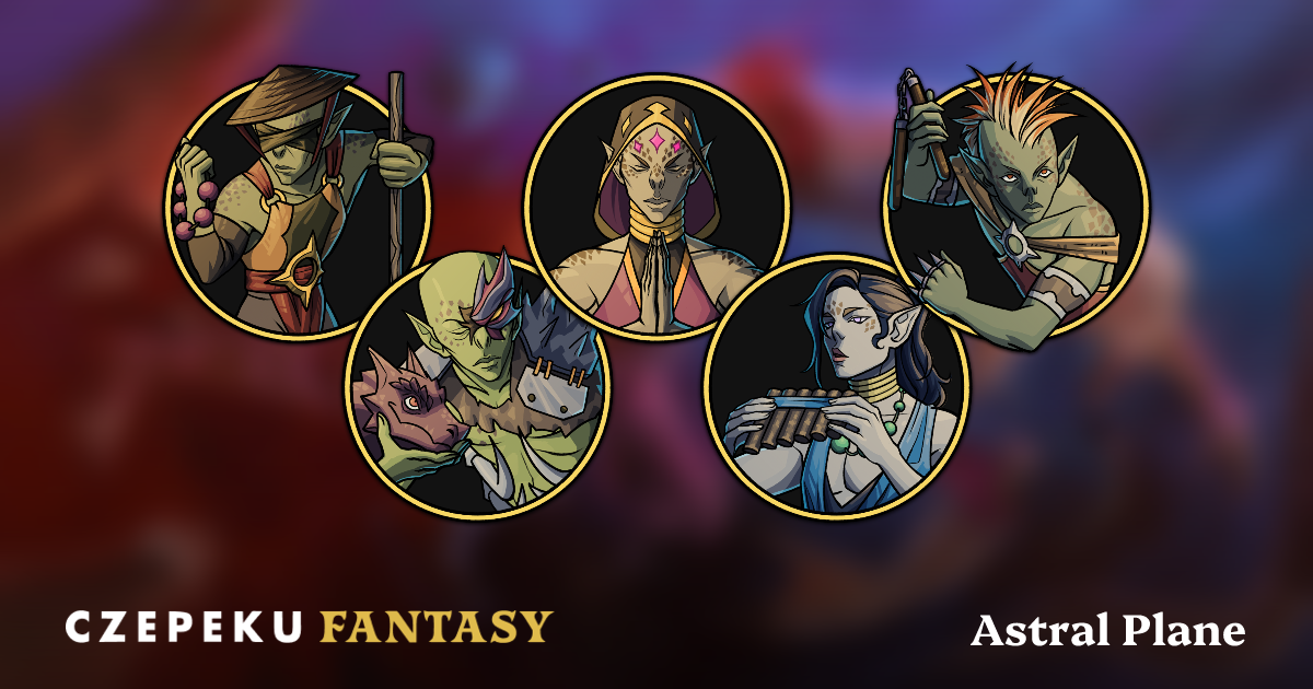 Astral Plane Token Pack | Hand-Drawn Fantasy RPG Tokens by Czepeku