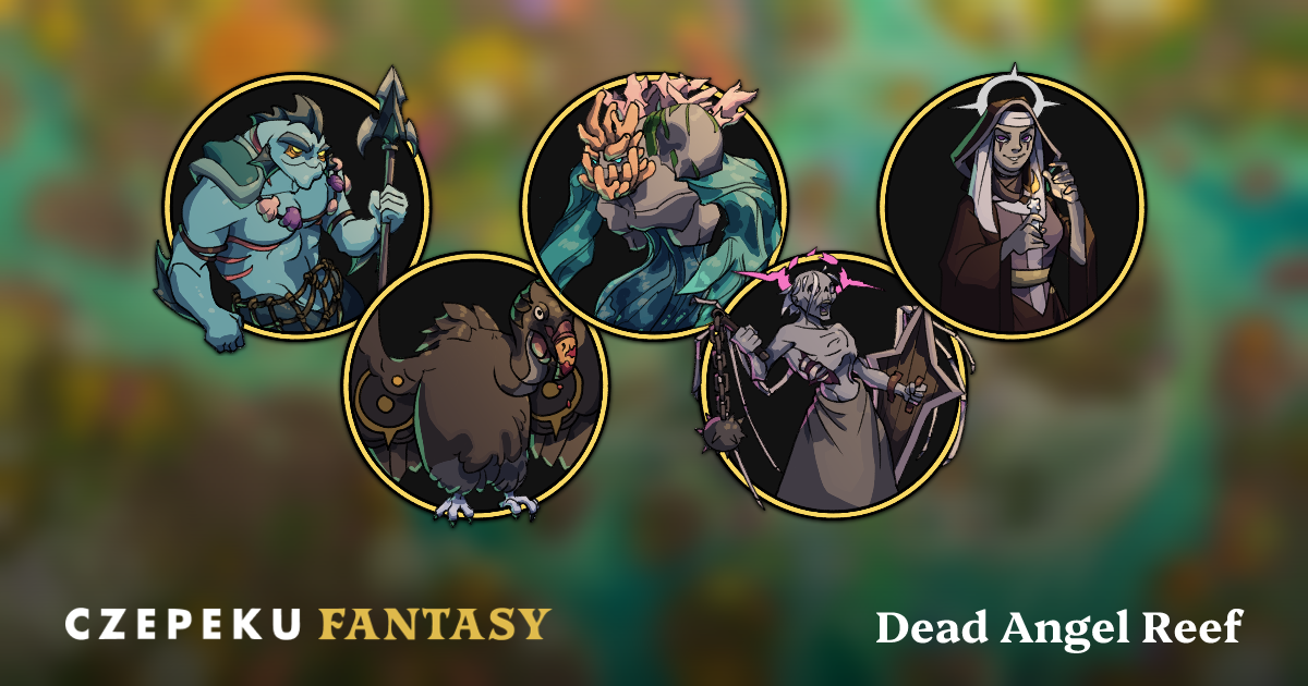 Dead Angel Reef Token Pack | Hand-Drawn Fantasy RPG Tokens by Czepeku