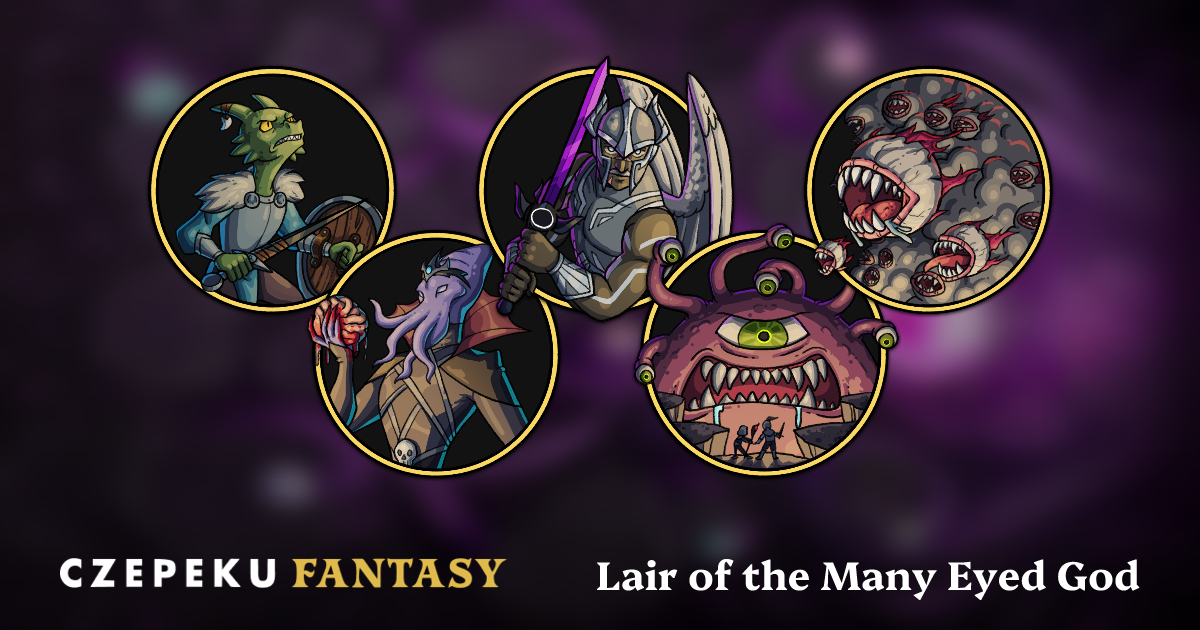 Lair of the Many Eyed God Token Pack | Hand-Drawn Fantasy RPG Tokens by ...
