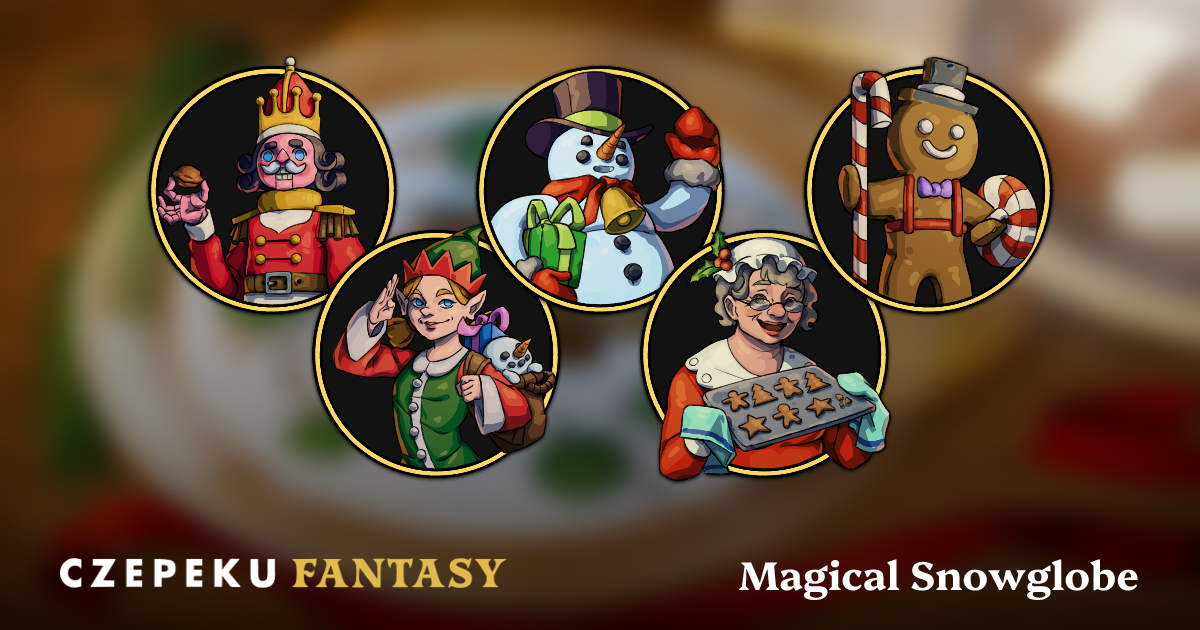 Magical Snowglobe Token Pack | Hand-Drawn Fantasy RPG Tokens by Czepeku