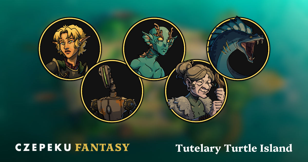 Tutelary Turtle Island Token Pack | Hand-Drawn Fantasy RPG Tokens by ...