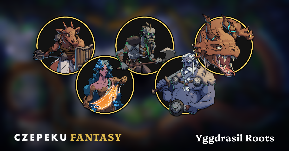 Yggdrasil Roots Token Pack | Hand-Drawn Fantasy RPG Tokens by Czepeku