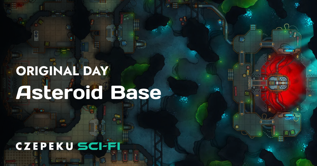 Asteroid Base | Czepeku Sci-Fi Maps