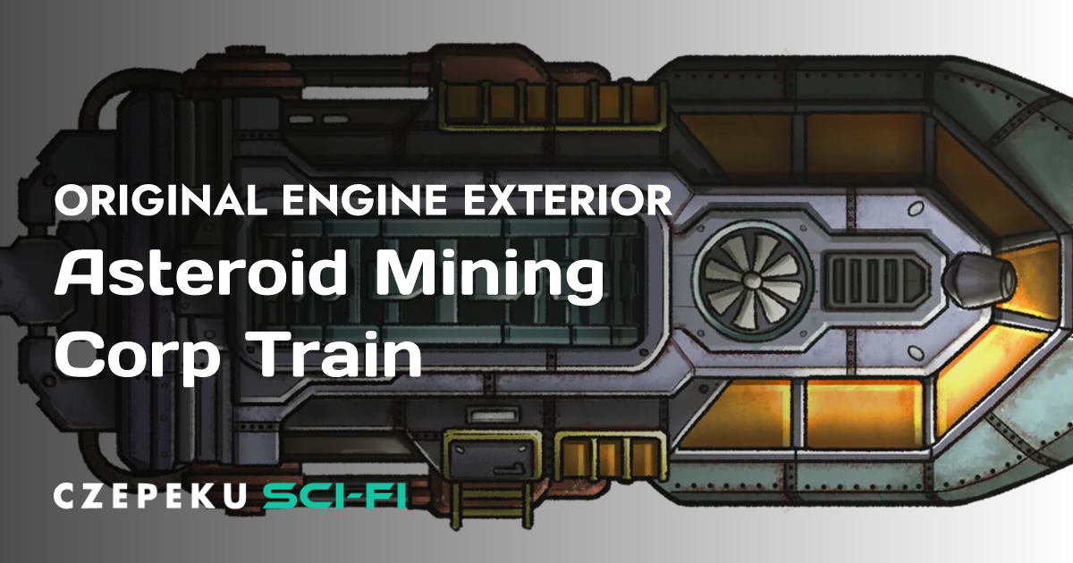 Asteroid Mining Corp Train | Czepeku Sci-Fi Maps