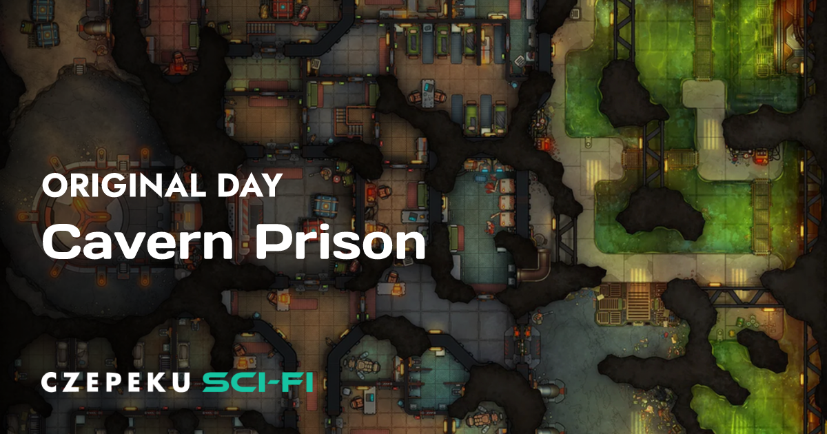Cavern Prison | Czepeku Sci-Fi Maps
