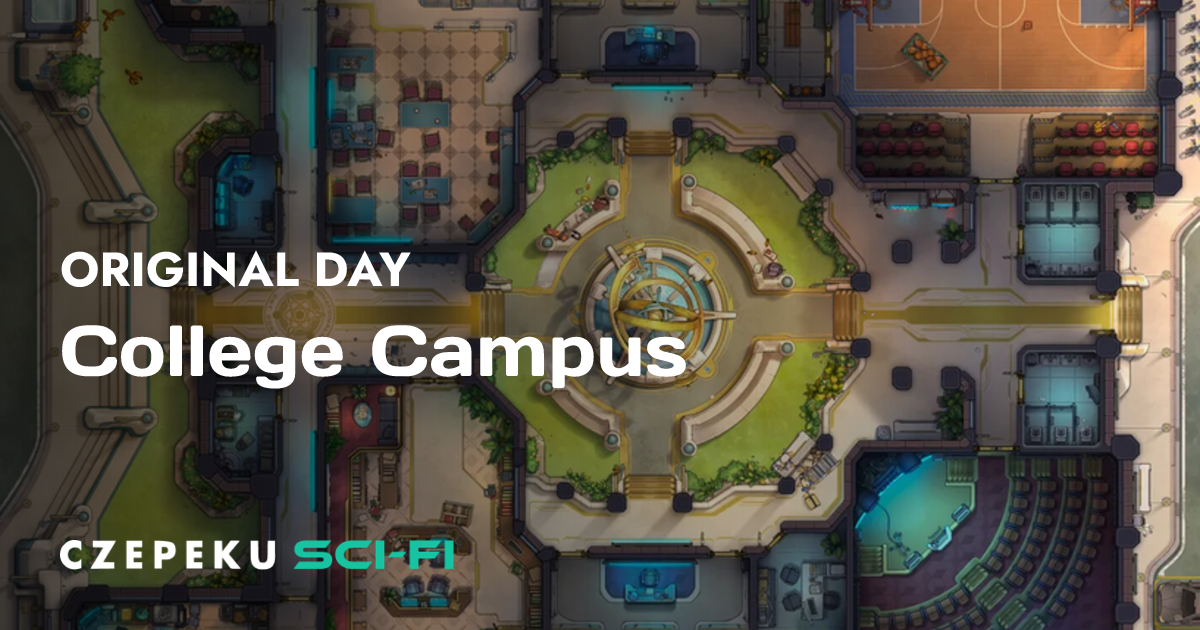 College Campus | Czepeku Sci-Fi Maps