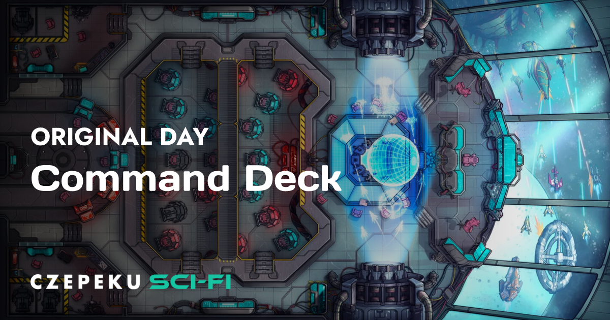 Command Deck | Czepeku Sci-Fi Maps