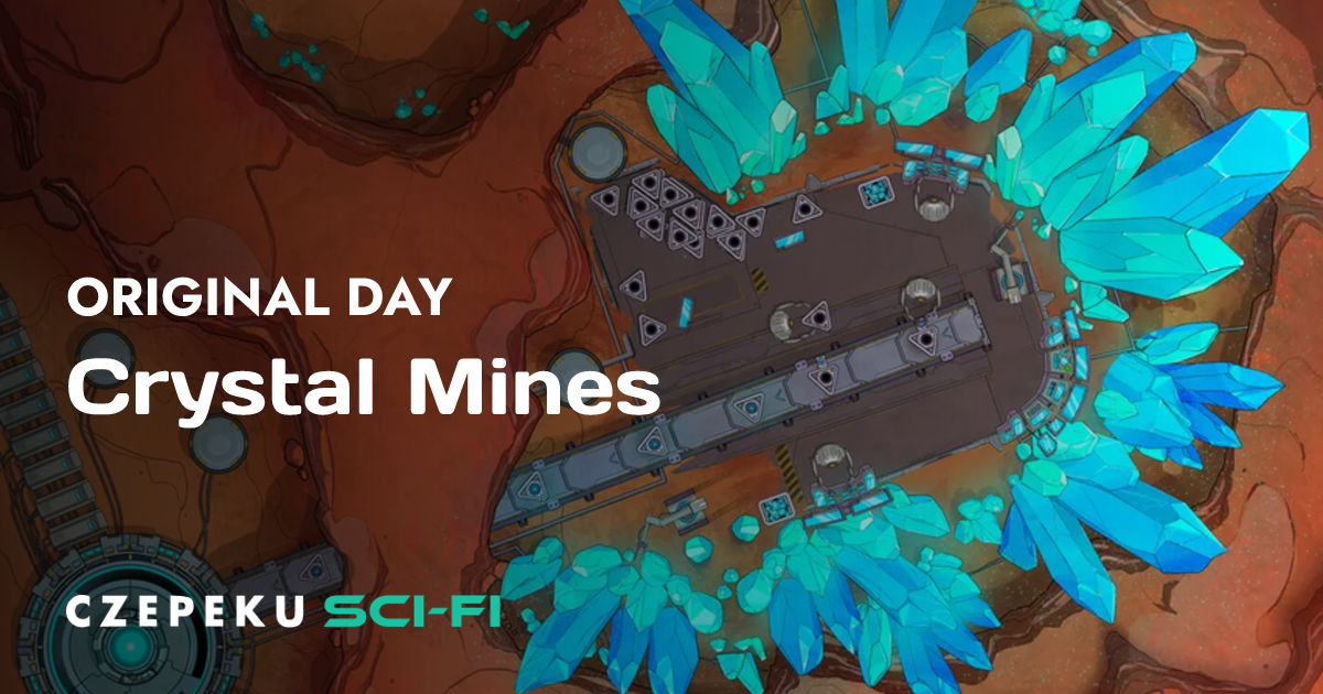 Crystal Mines | Czepeku Sci-Fi Maps