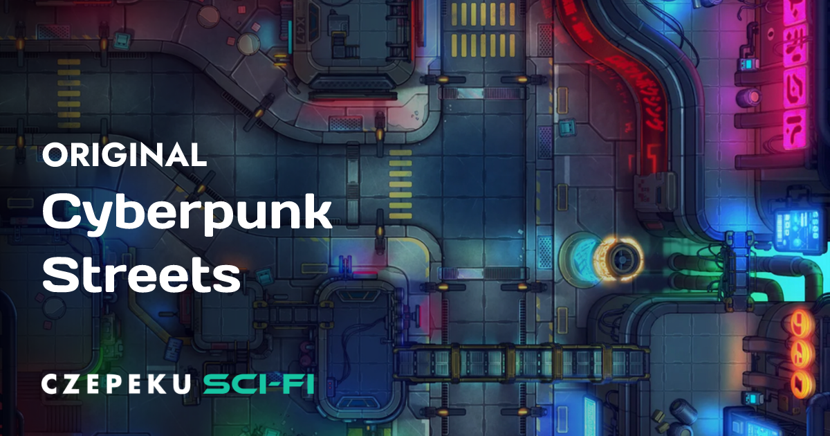 Cyberpunk Streets | Czepeku Sci-Fi Maps