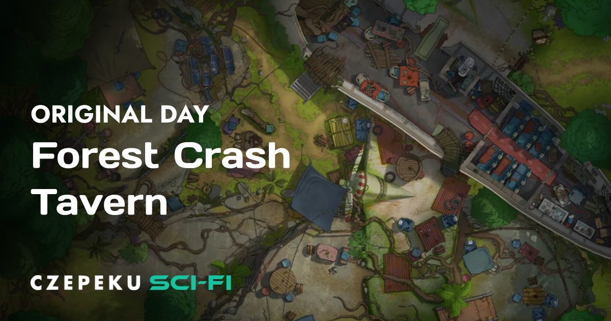 Forest Crash Tavern | Czepeku Sci-Fi Maps
