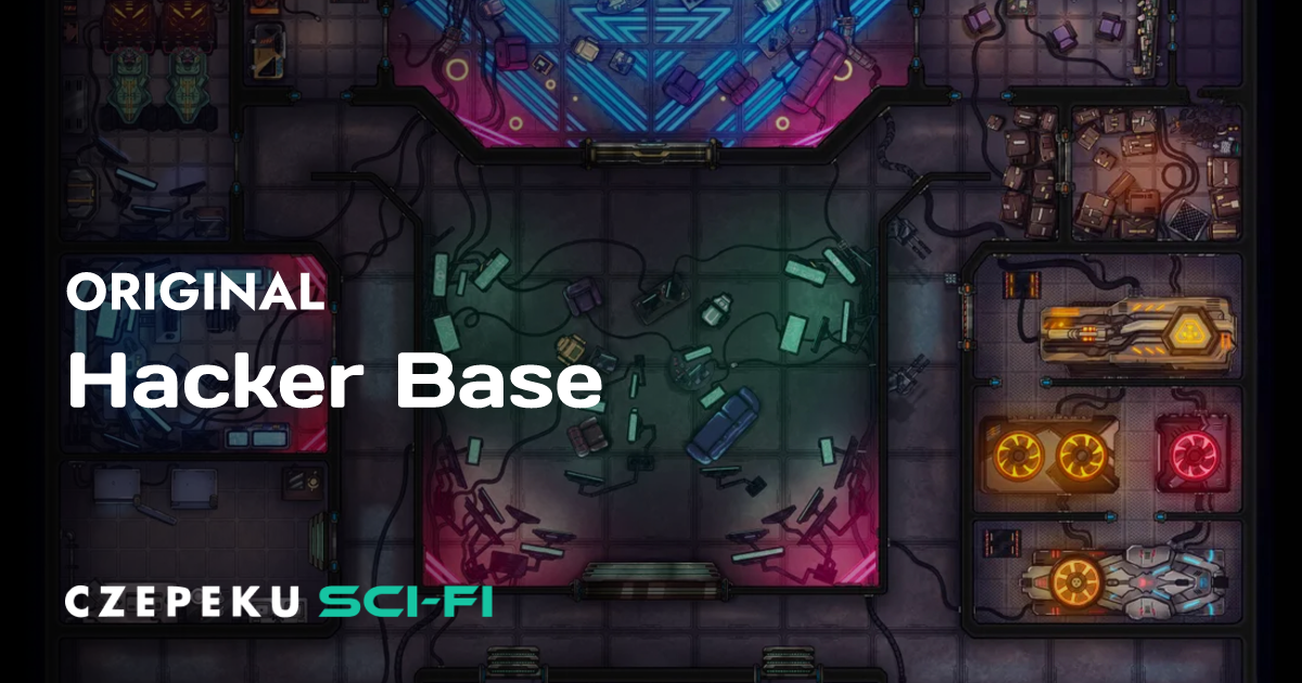 Hacker Base | Czepeku Sci-Fi Maps