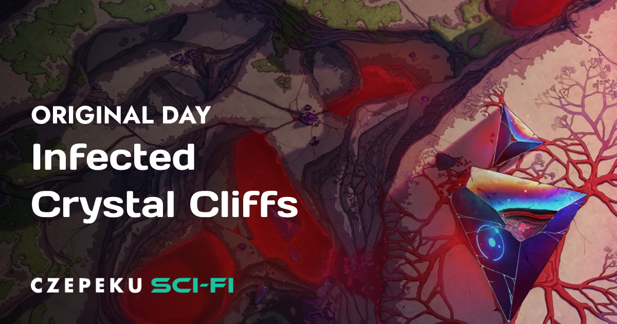 Infected Crystal Cliffs | Czepeku Sci-Fi Maps