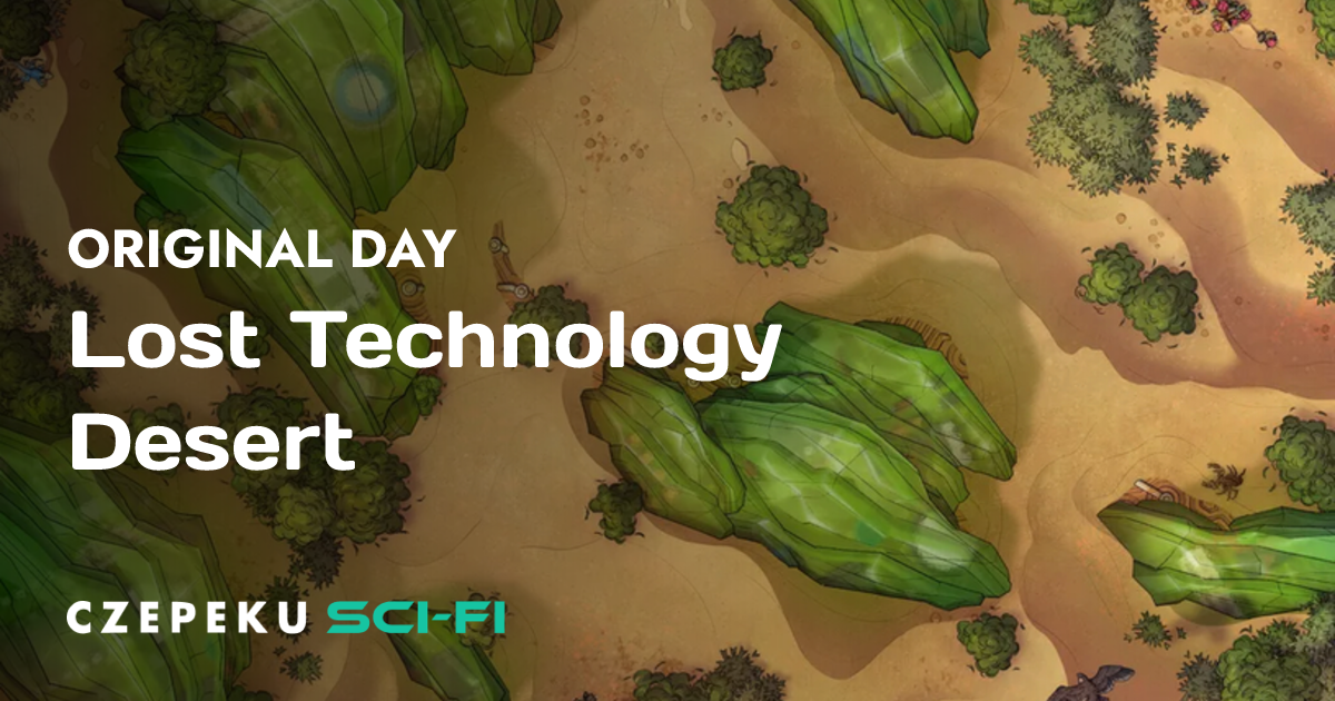 Lost Technology Desert | Czepeku Sci-Fi Maps