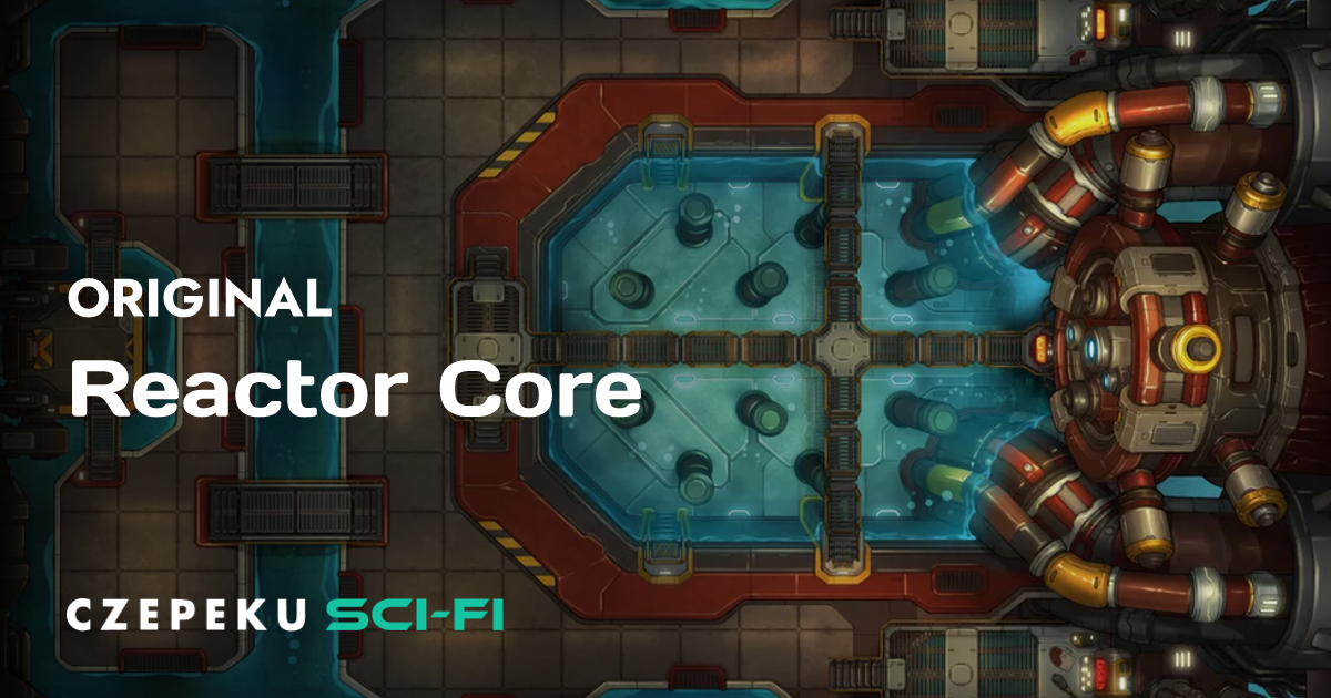 Reactor Core | Czepeku Sci-Fi Maps