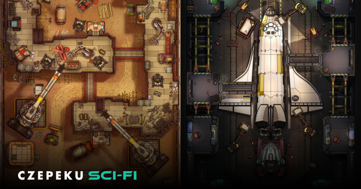 Czepeku Sci-Fi | Illustrated sci-fi maps