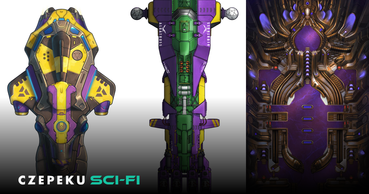 Czepeku Sci-Fi | Illustrated sci-fi maps