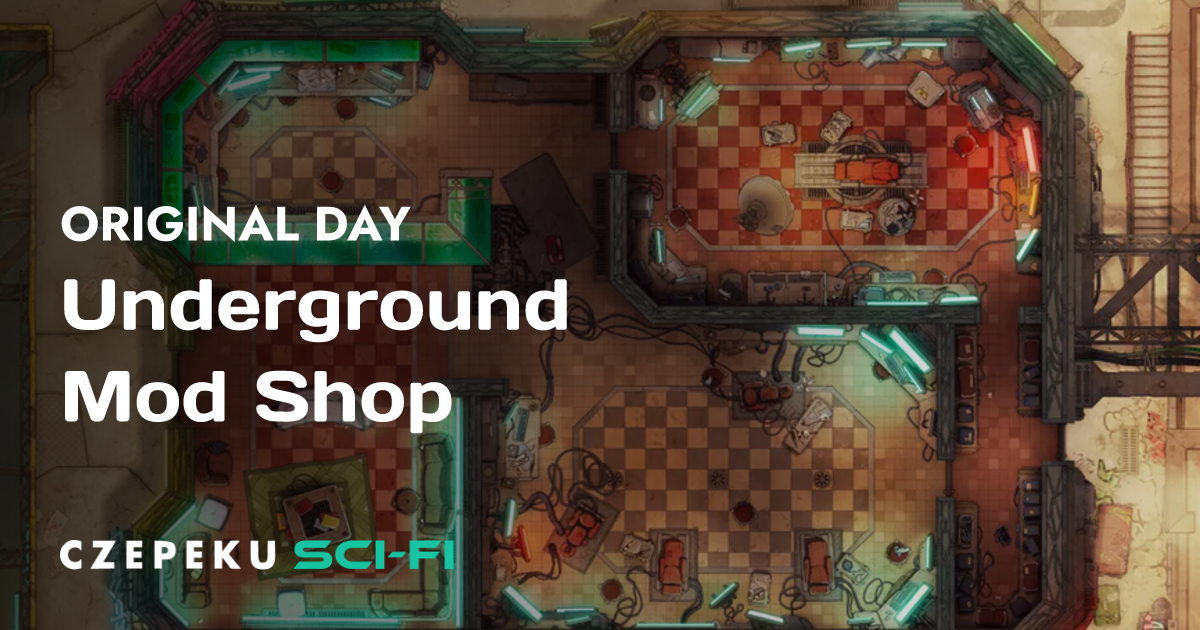 Underground Mod Shop | Czepeku Sci-Fi Maps