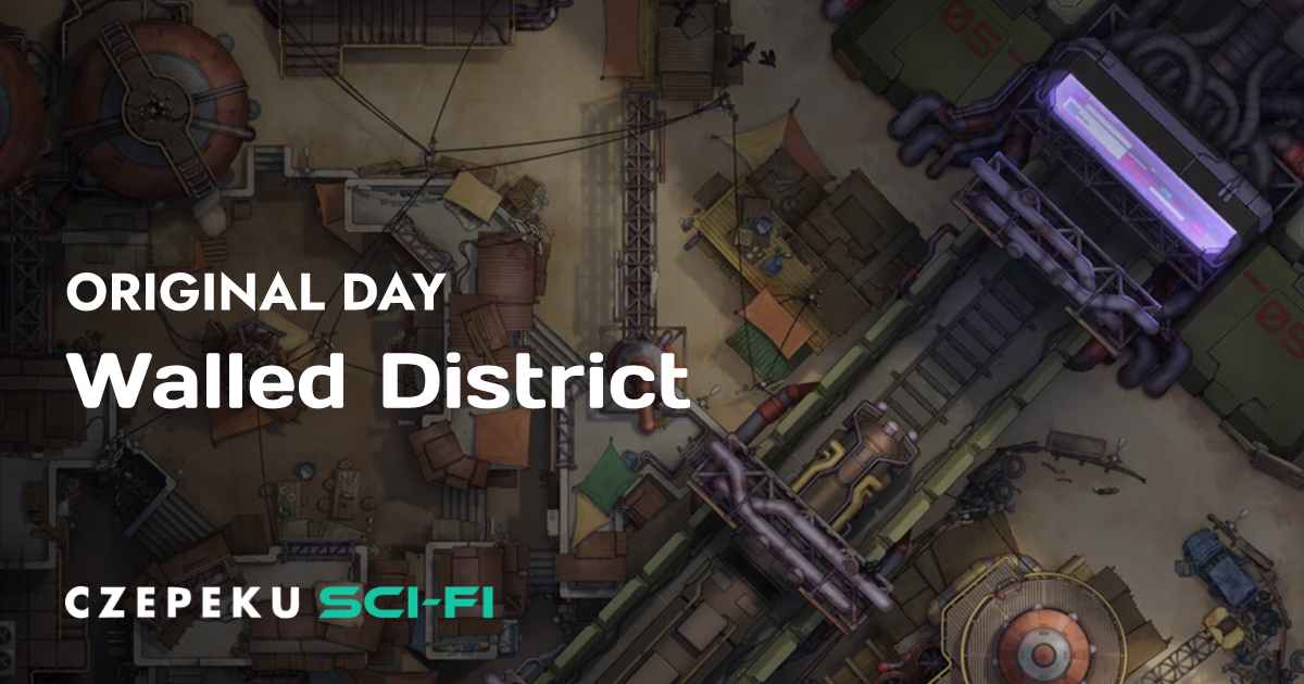 Walled District | Czepeku Sci-Fi Maps