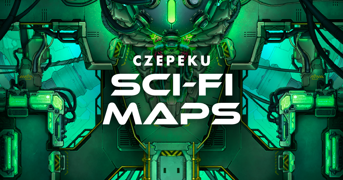 Czepeku Sci-Fi | Illustrated sci-fi maps