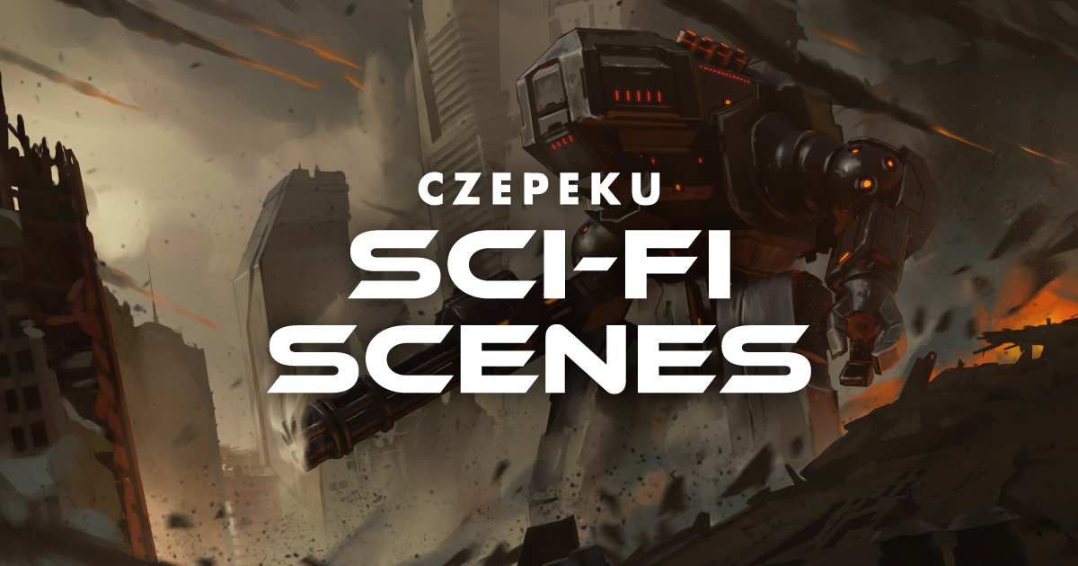 Czepeku Sci-Fi Scenes | Illustrated sci-fi scenes