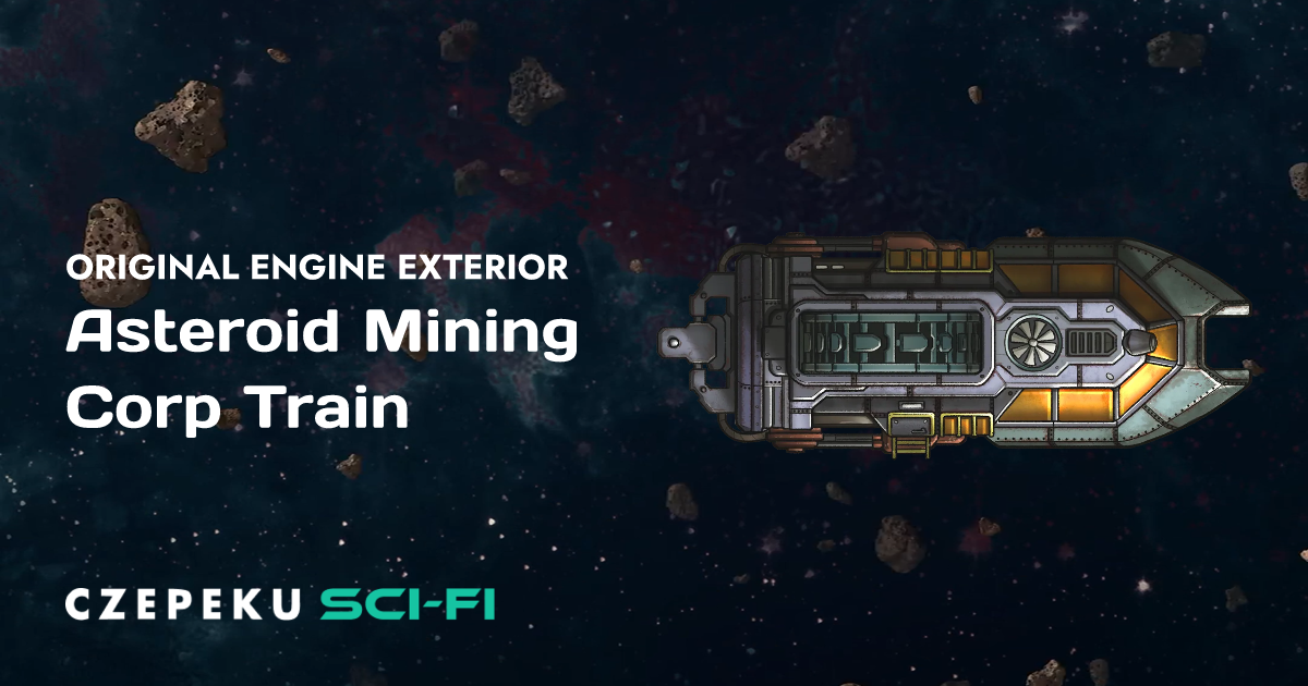 Asteroid Mining Corp Train | Czepeku Sci-Fi Maps