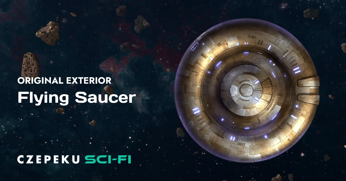 Flying Saucer | Czepeku Sci-Fi Maps