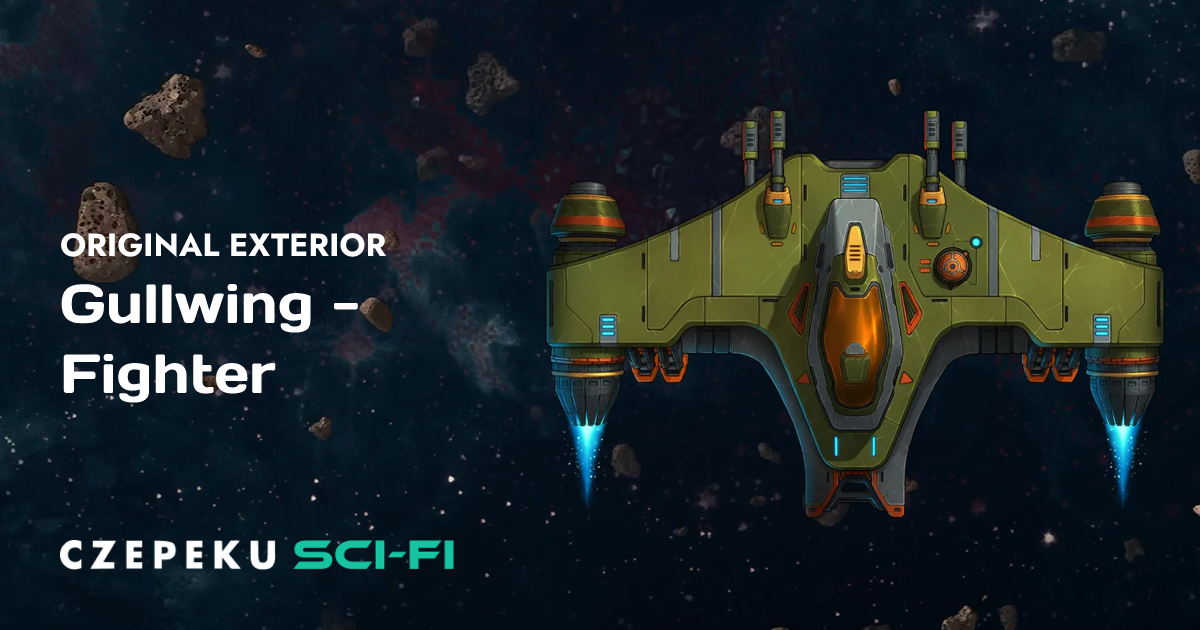 Gullwing - Fighter | Czepeku Sci-Fi Maps