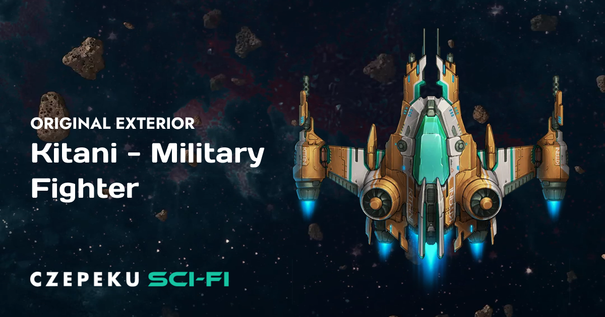 Kitani - Military Fighter | Czepeku Sci-Fi Maps