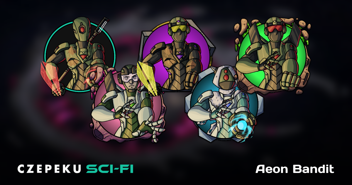 Aeon Bandit Token Builder | Customize and Randomize Czepeku Tokens