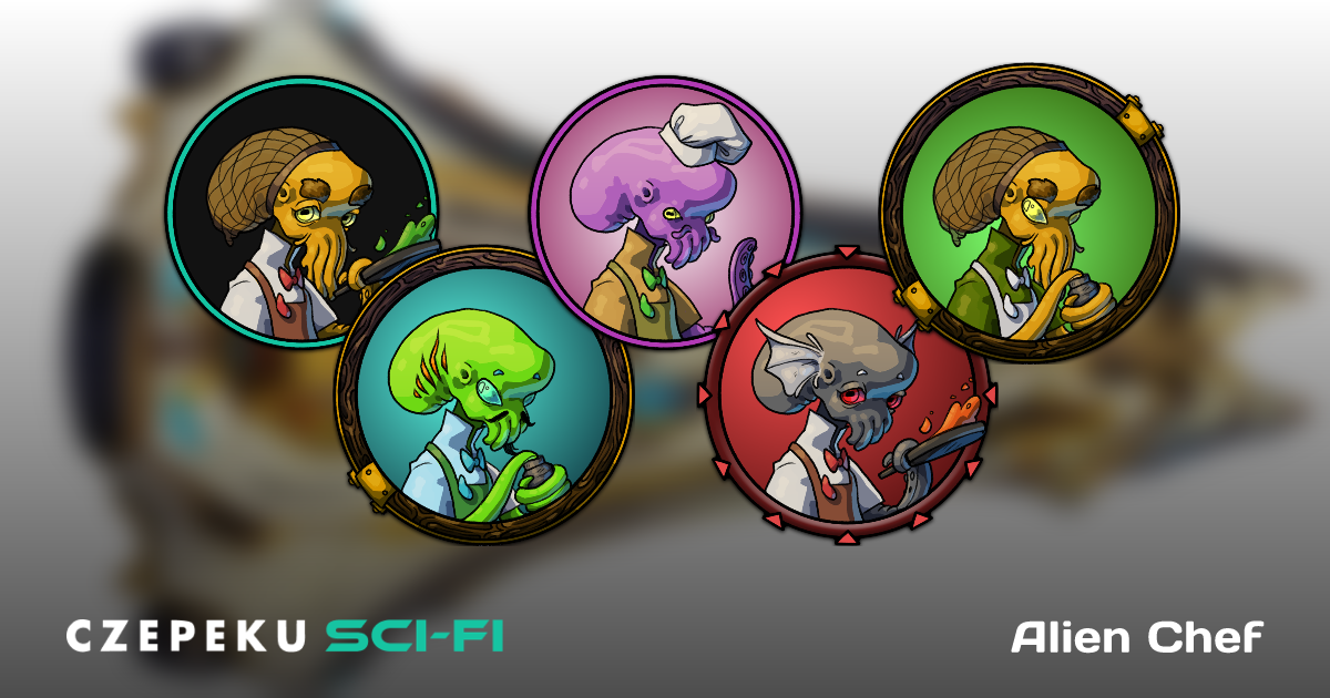 Alien Chef Token Builder | Customize and Randomize Czepeku Tokens