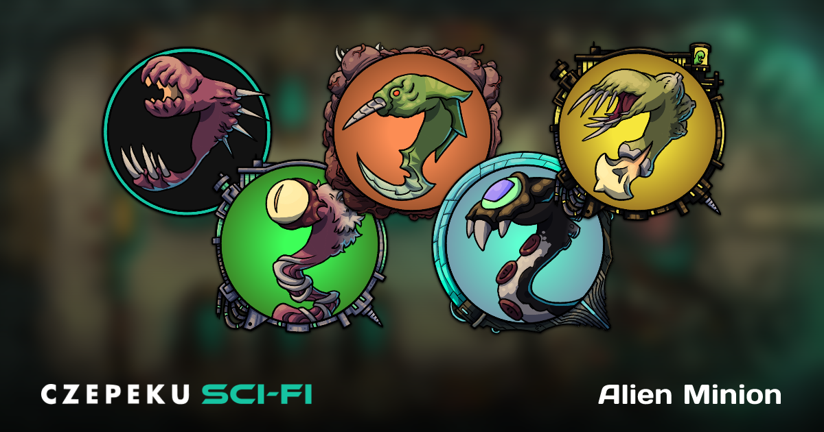 Alien Minion Token Builder | Customize and Randomize Czepeku Tokens