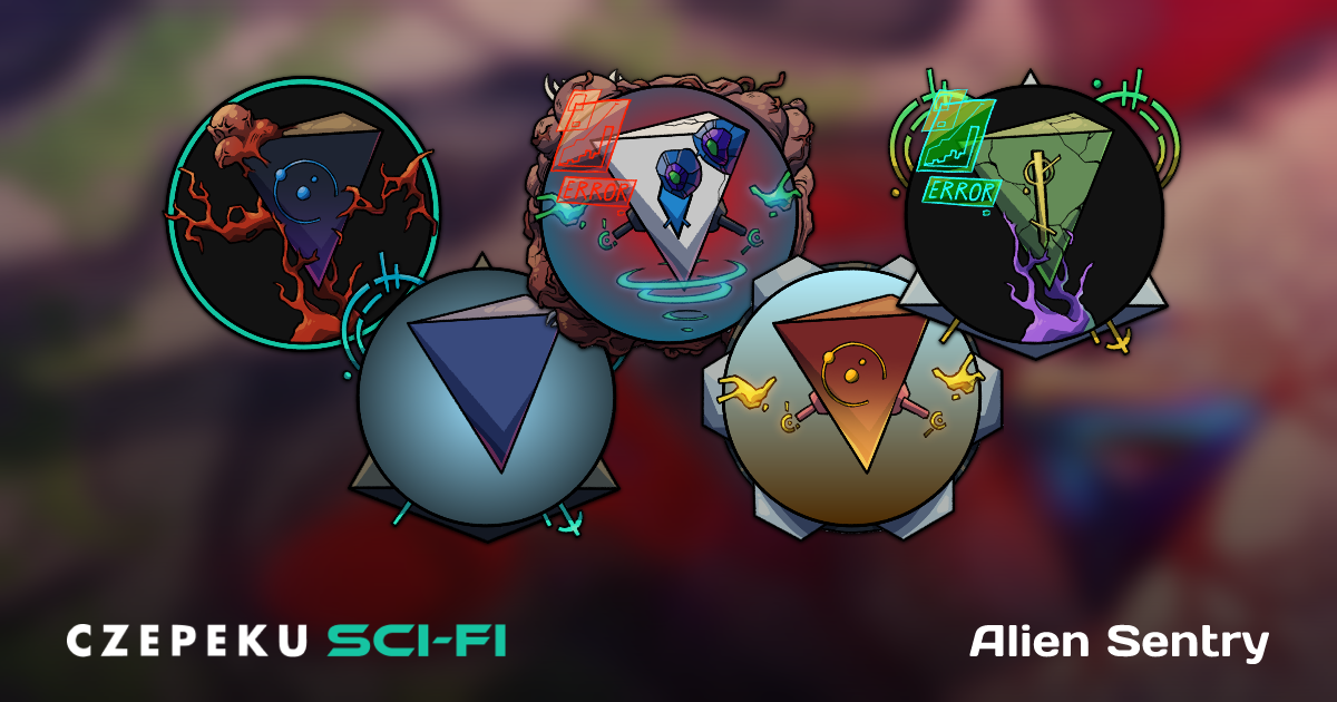 Alien Sentry Token Builder | Customize and Randomize Czepeku Tokens