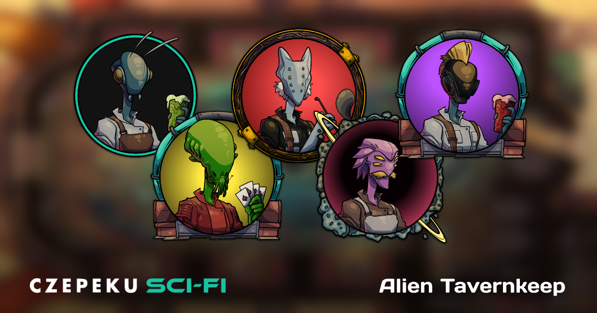 Alien Tavernkeep Token Builder | Customize and Randomize Czepeku Tokens
