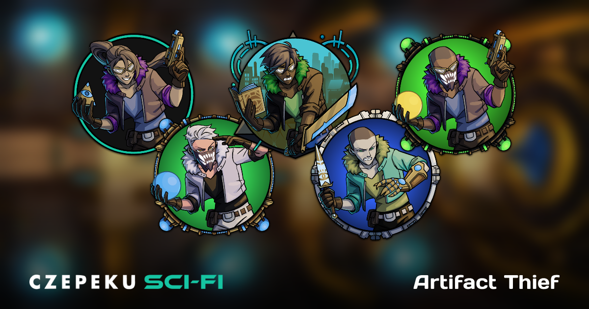 Artifact Thief Token Builder | Customize and Randomize Czepeku Tokens